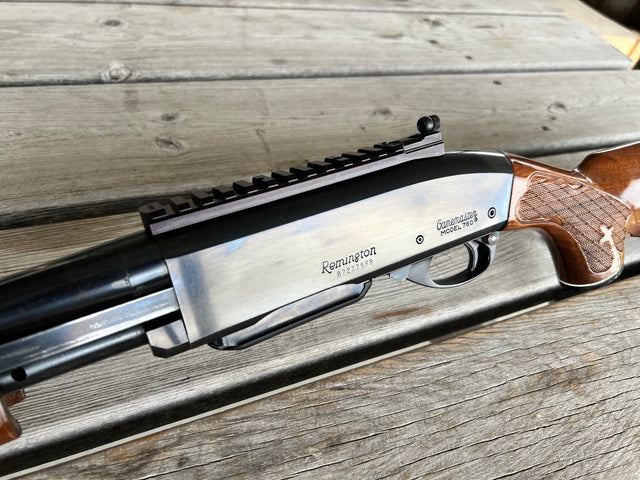 Remington Rail with Integrated Peep