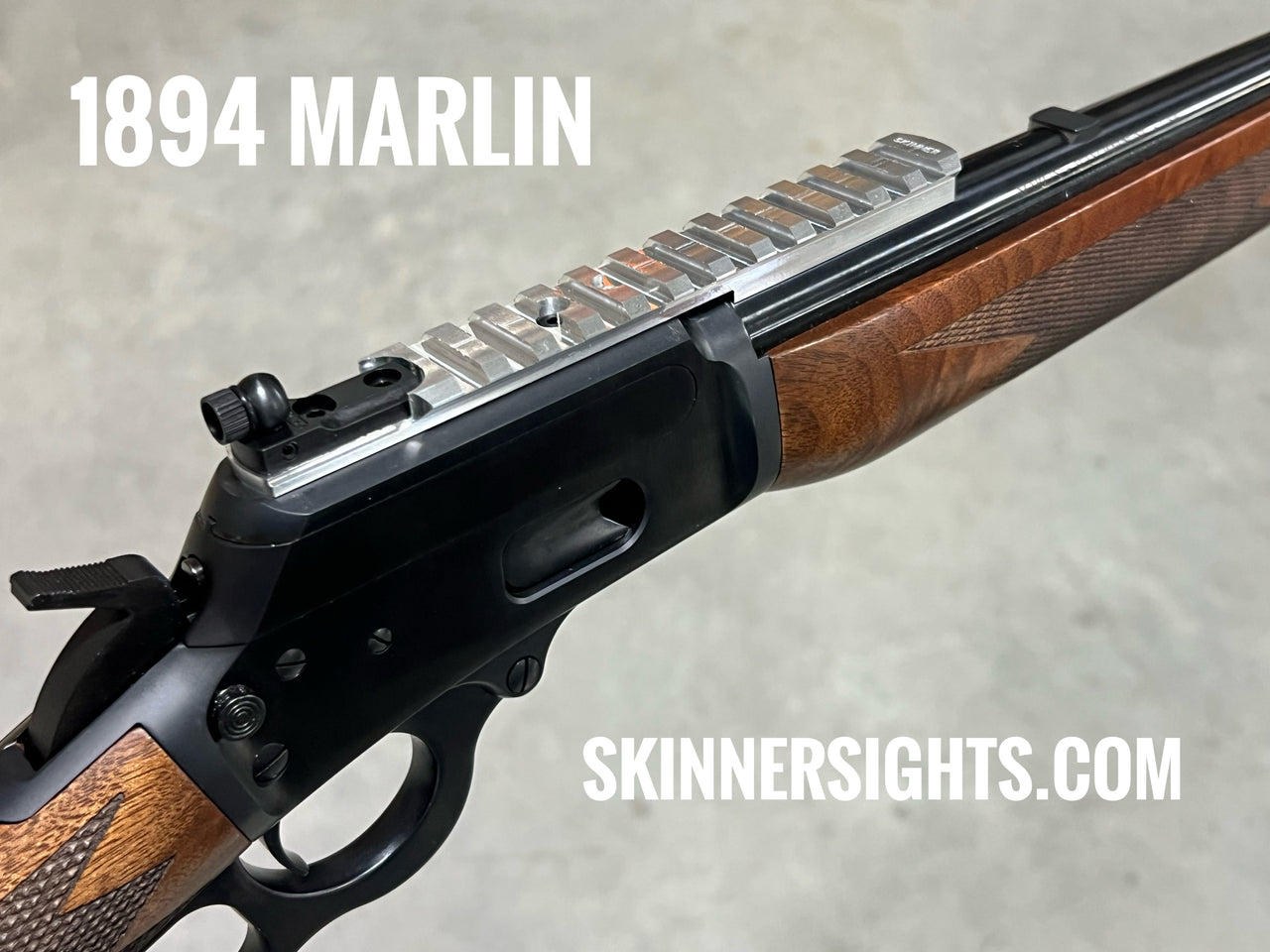 Picatinny Rail with Integrated Peep