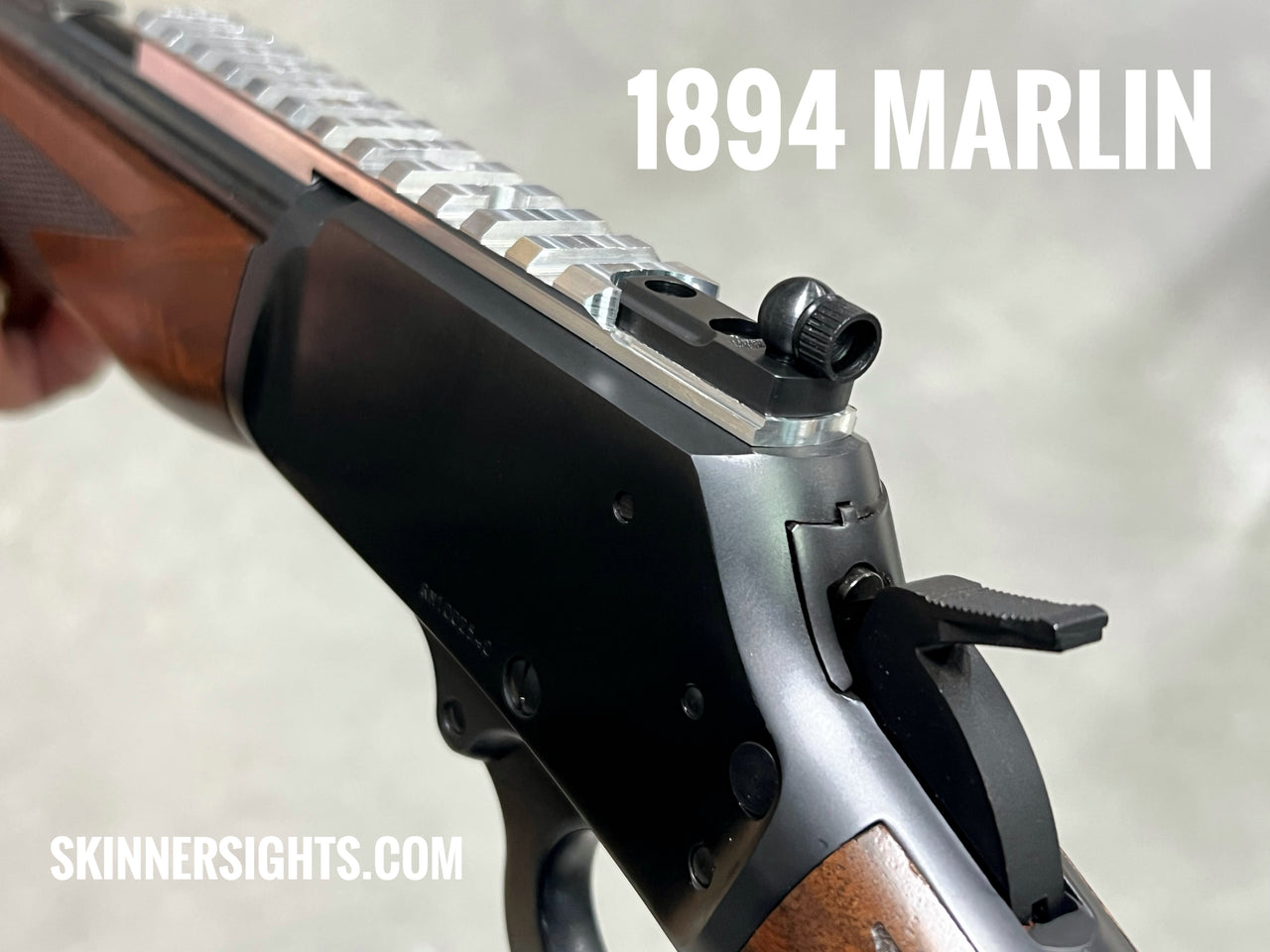 Picatinny Rail with Integrated Peep