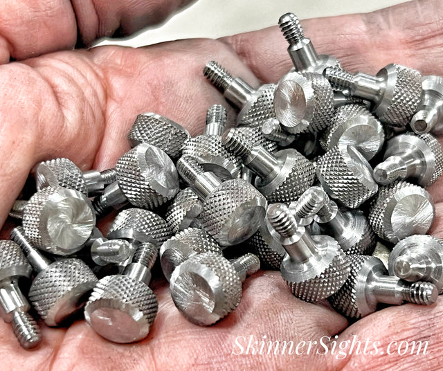 Elevation Locking Screw with Finger Knob