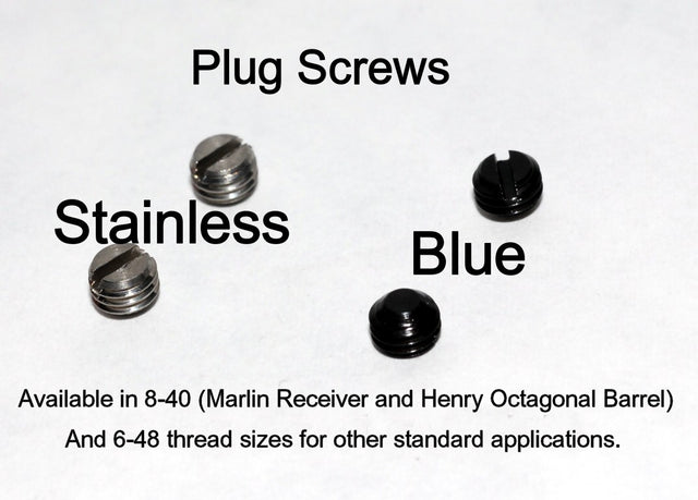 Plug Screws